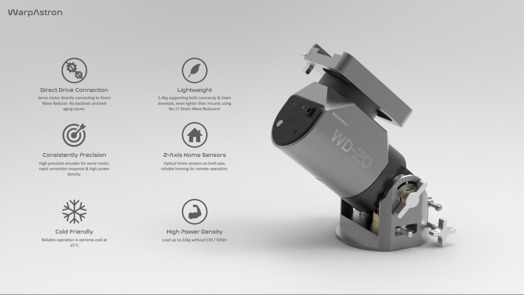 WD-20 Mount – WarpAstron